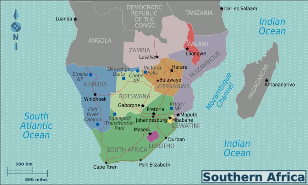 How Many Countries Are in Southern Africa? Everything You Need to Know ...